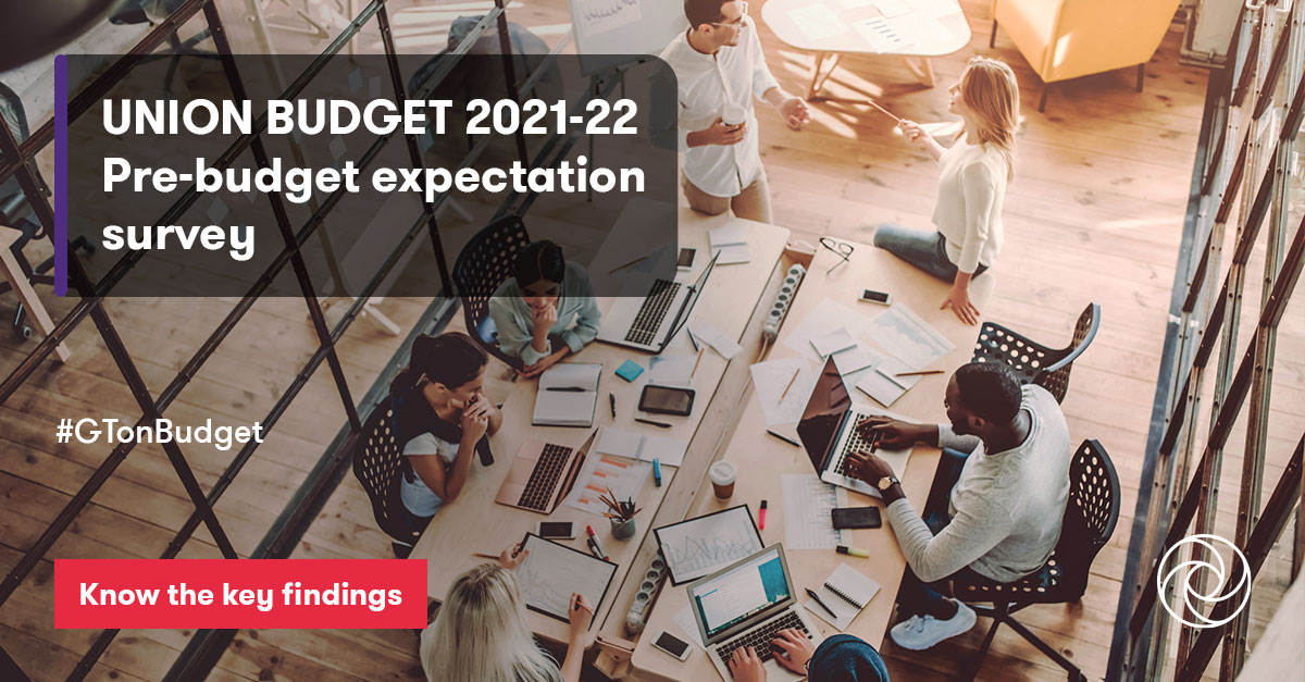 Survey on pre-budget 2021 expectations | Insights | Grant Thornton ...