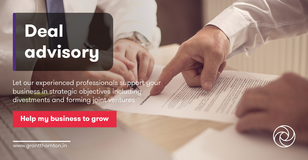 M&A Advisory Firms in India | Deal Advisory Services | Grant Thornton ...